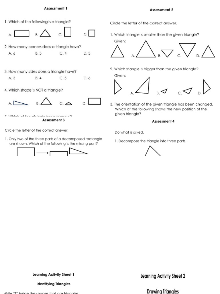 Math 1 Q1 W2 Worksheets | PDF