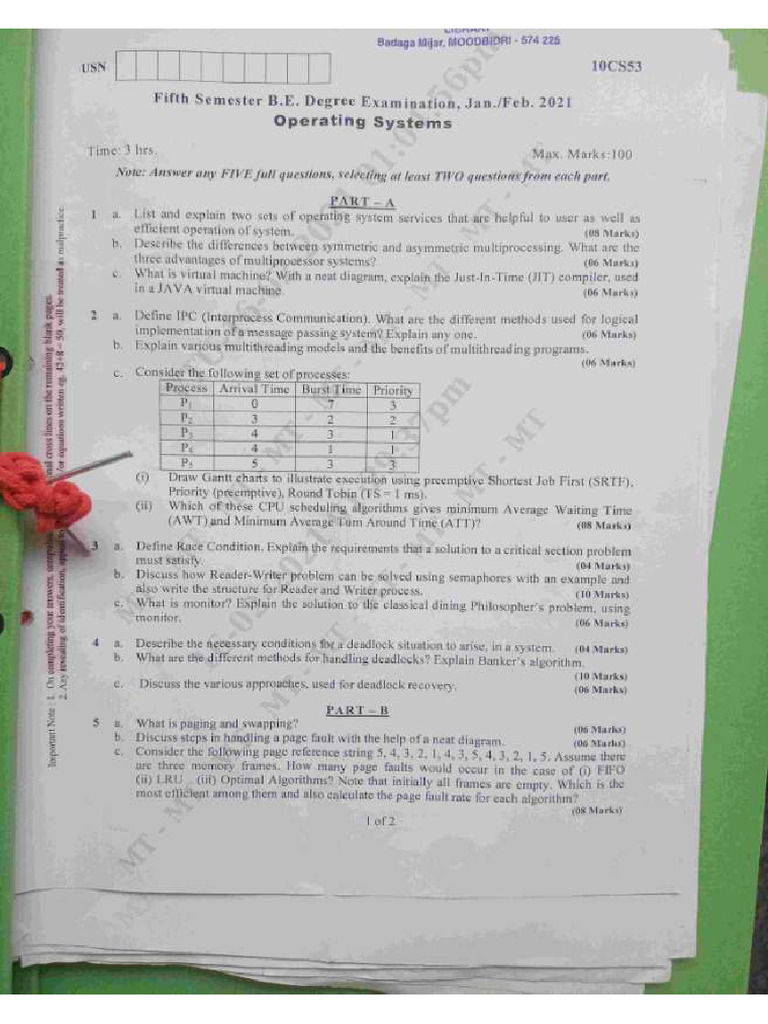 ospapers-previous-year-question-papers-of-operating-systems (1) | PDF