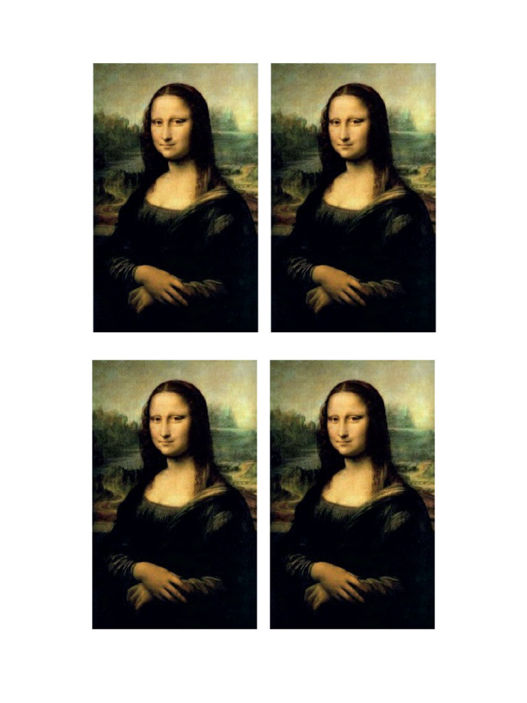 artística 11 mona lisa | PDF