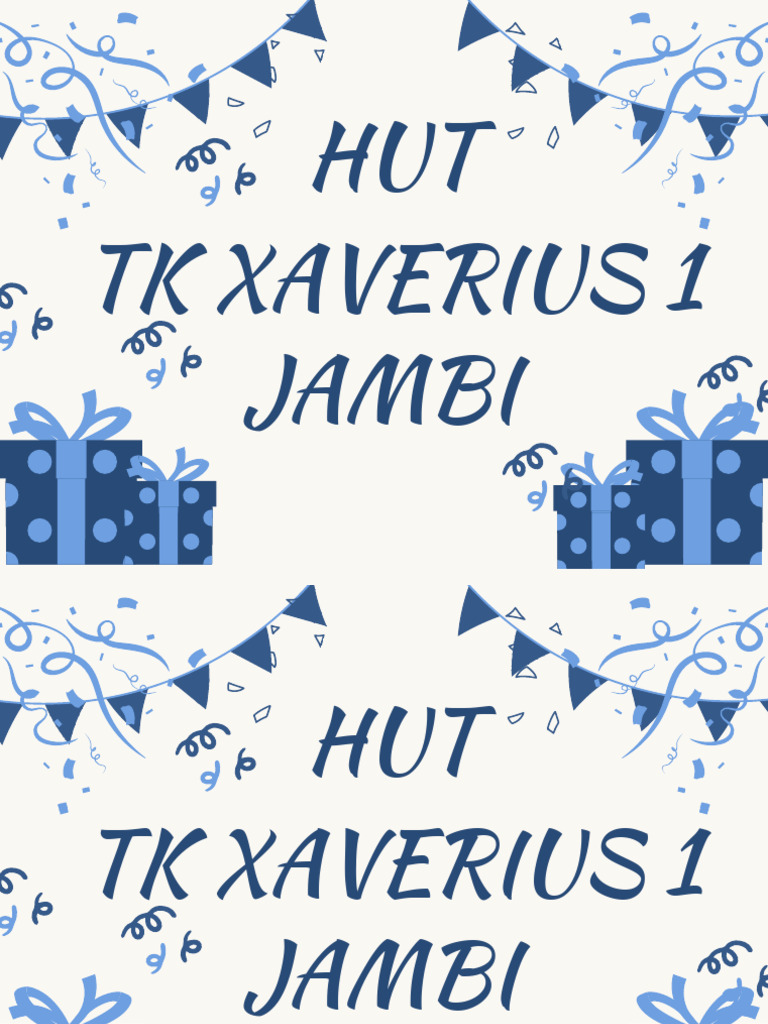 Hut TK Xaverius 1 | PDF