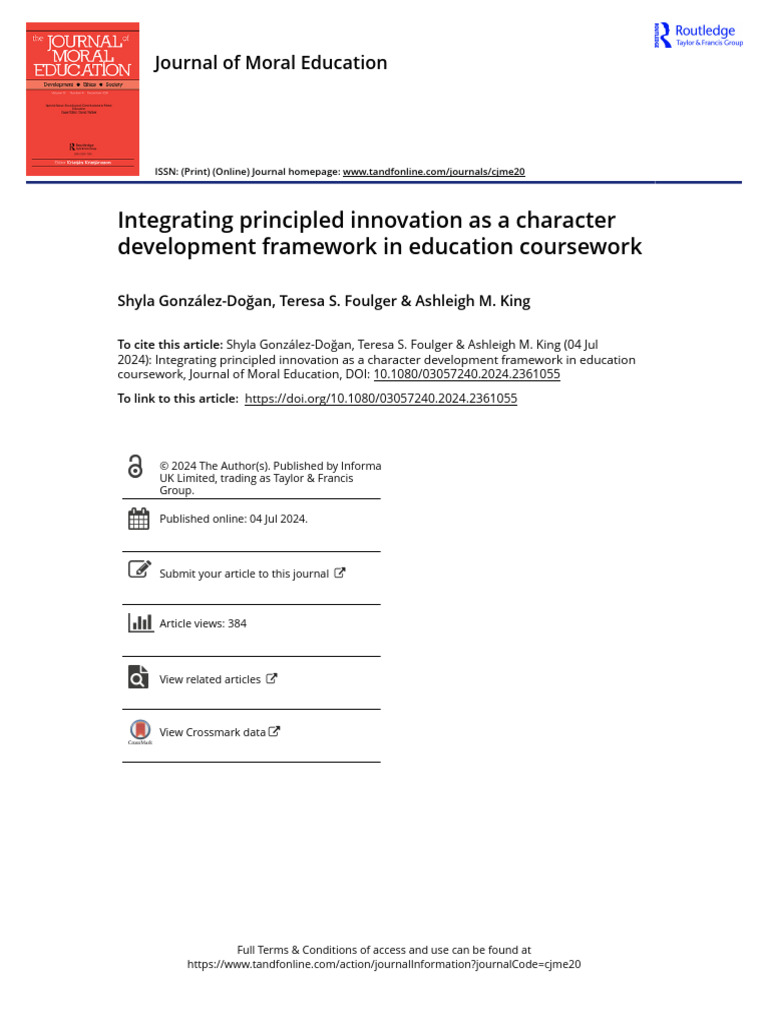Integrating Principled Innovation N Coursework | PDF | Narrative