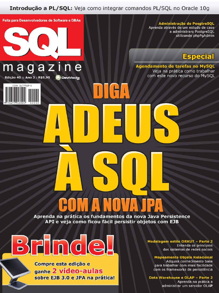 Sql-Magazine 040 Urdthafq | PDF | Microsoft SQL Server | Bancos de dados