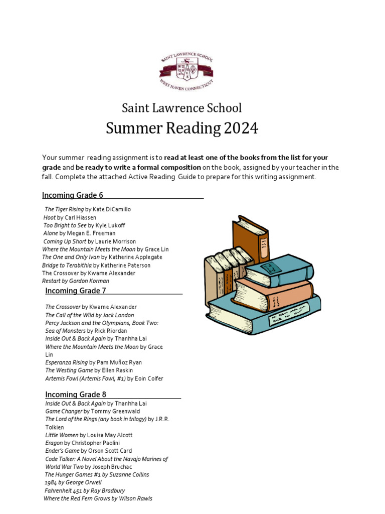 SummerReading 2024 (3) | PDF