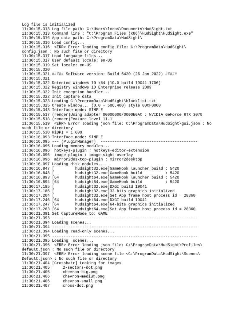 HudSight | PDF | Graphical User Interfaces | Windows Registry