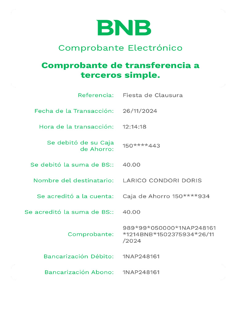 Comprobante Pdf