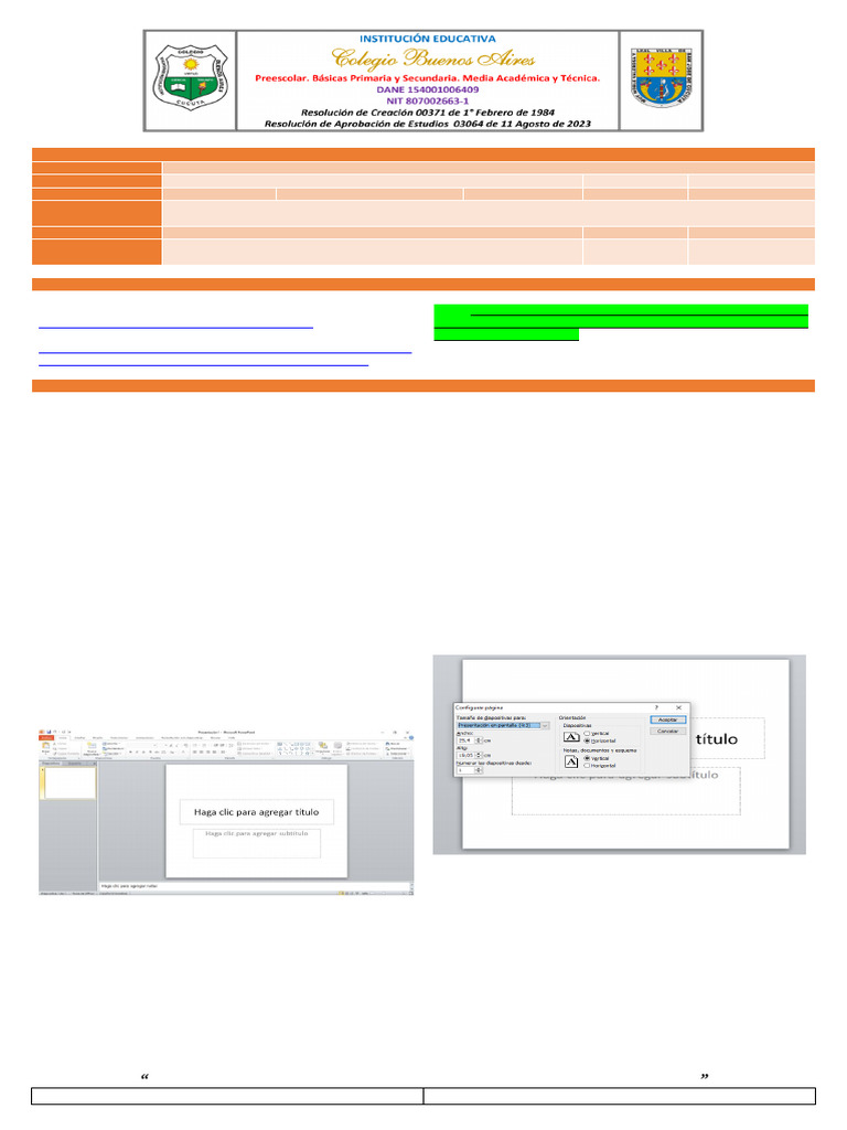 Informatica 9 Guia 4 | PDF | Microsoft PowerPoint | Diseño