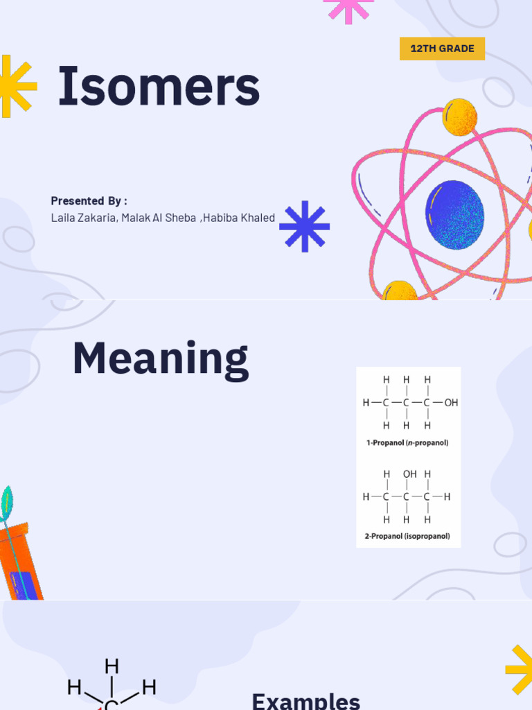Isomers Project 12 M (Malak-Laila-Habiba) | PDF