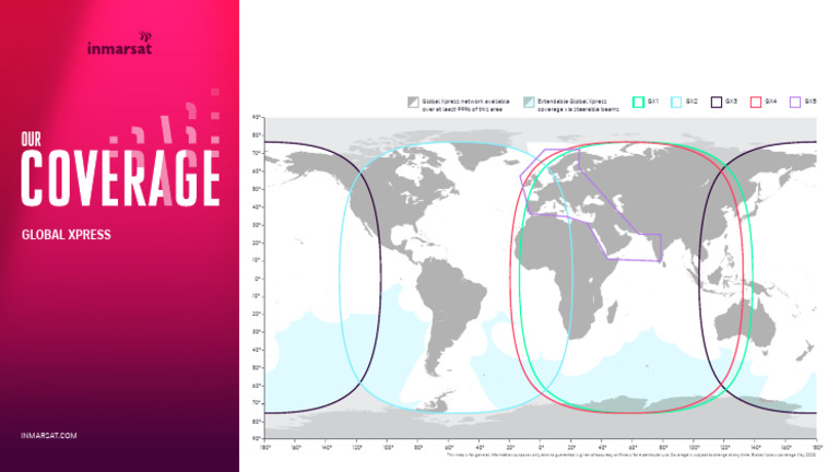 Global Xpress Coverage Map 2020 | PDF
