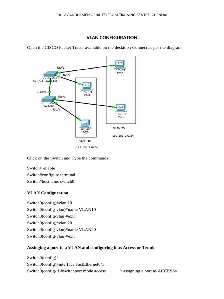 Vlan Configuration For Verizon | PDF
