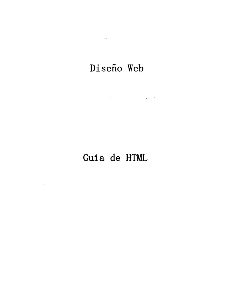 Guia HTML | PDF