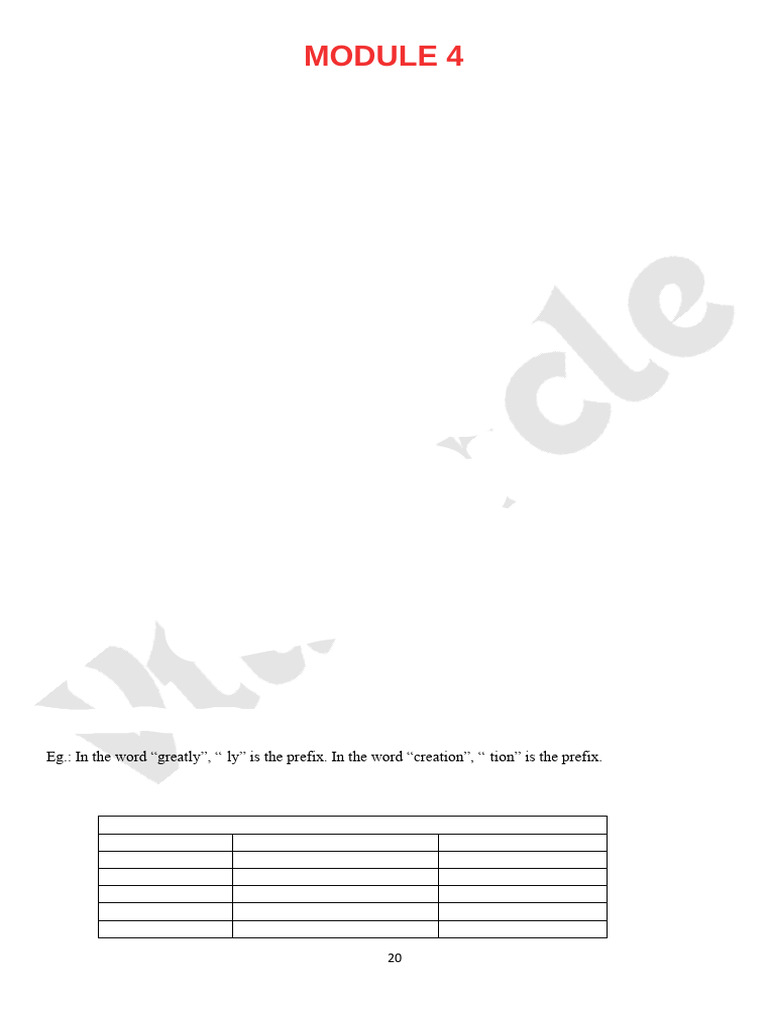 BENGK106 206 Module 4 PDF | PDF | Verb | Syntax