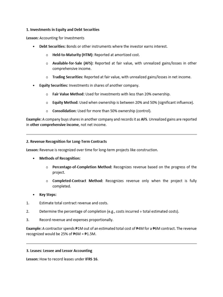 Intermediate Acctg. 2 Topic 1-10 | PDF | Deferred Tax | Pension