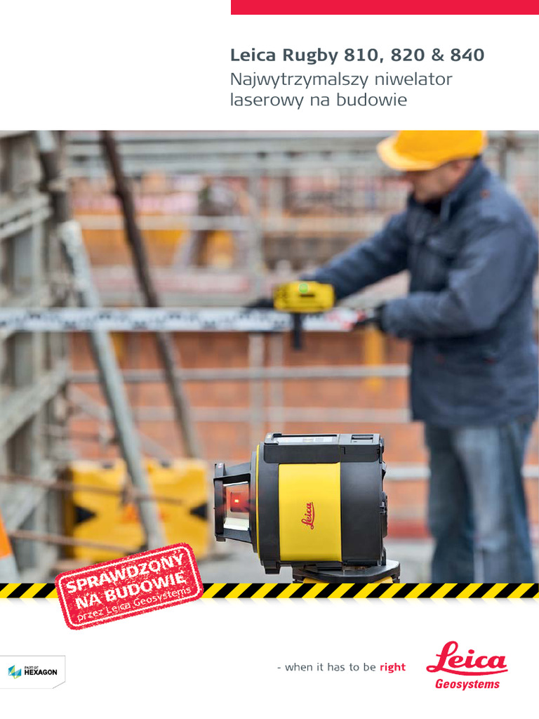 Leica Rugby 800 Series BRO - PL | PDF