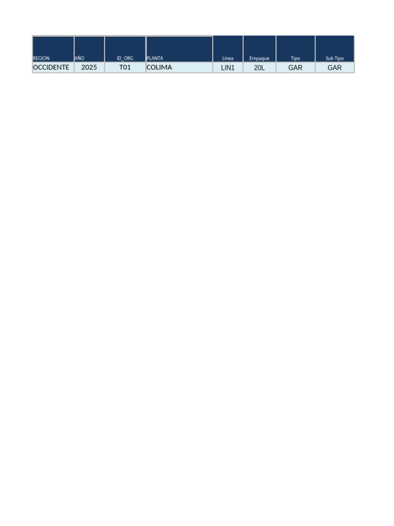 EficLin T01 Colima 202501 | PDF