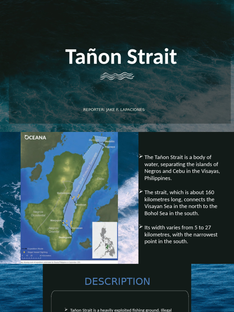 Tañon Strait: Fishing and Environmental Challenges | PDF
