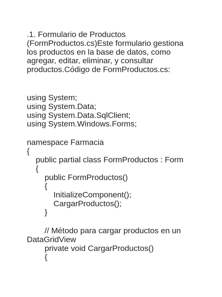Codigos Para Formularios | PDF | Informática | Software