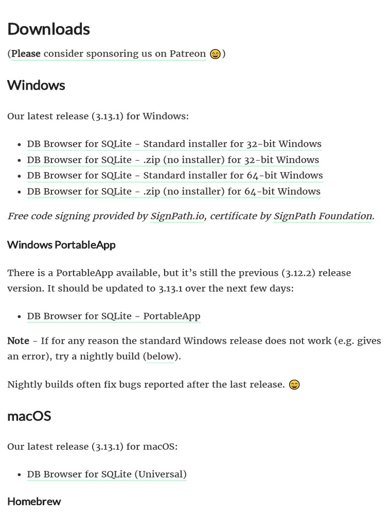 03B. DB Browser For SQLite 2 | PDF | Operating System Families | Software Engineering