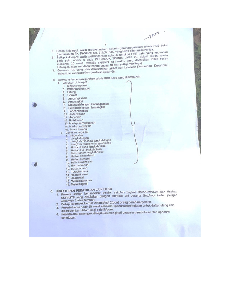 Aba-Aba LTBB | PDF