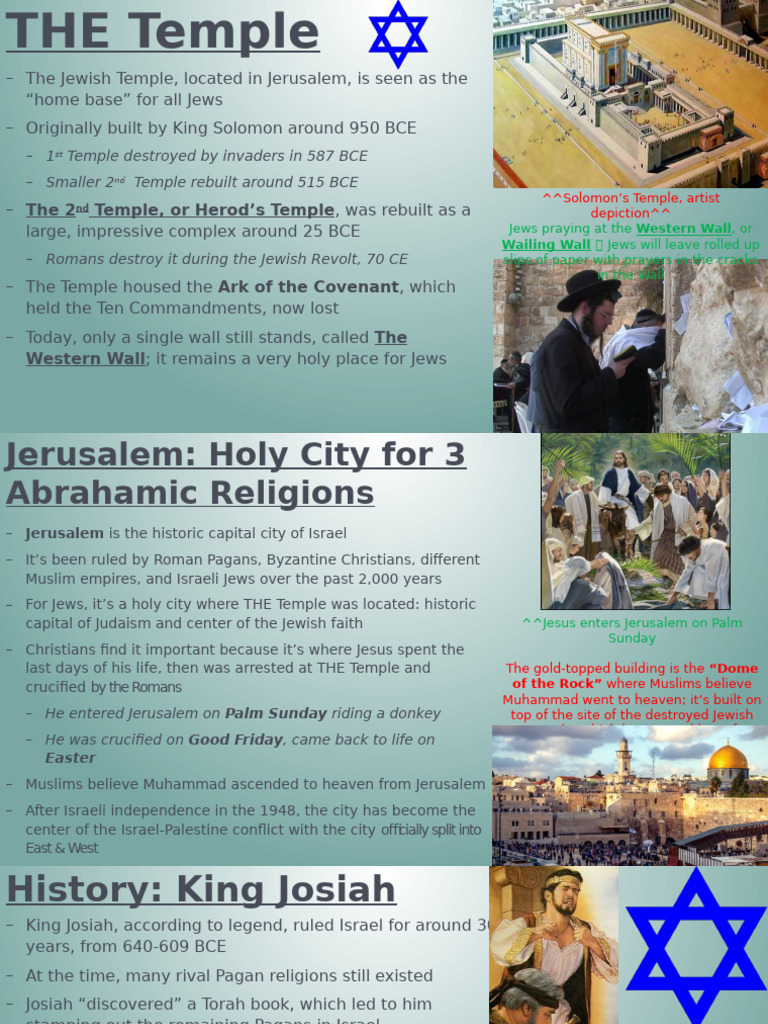 4.5 Judaism History & Anti-Semitism 2022 Small Font | PDF | Temple In ...