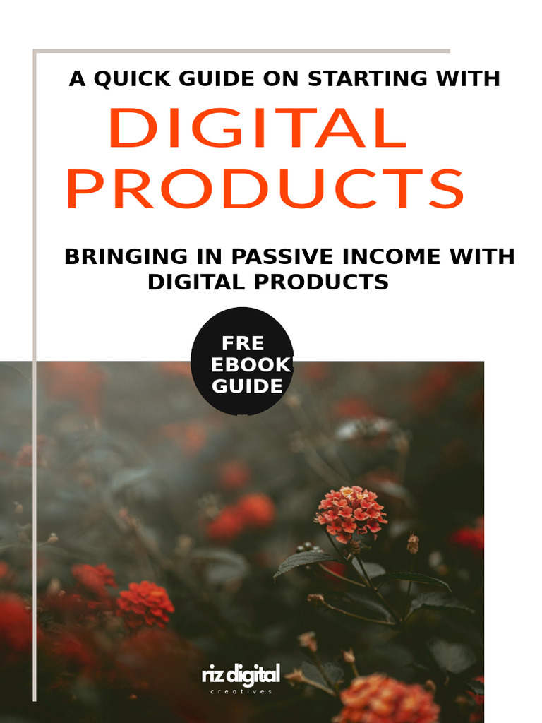 Free Starting Guide Digital Products | PDF | Target Audience | Brand