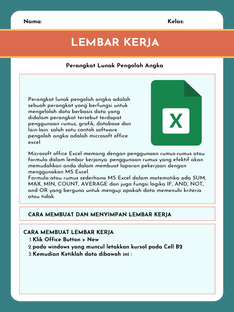 Lembar Kerja Informatika | PDF