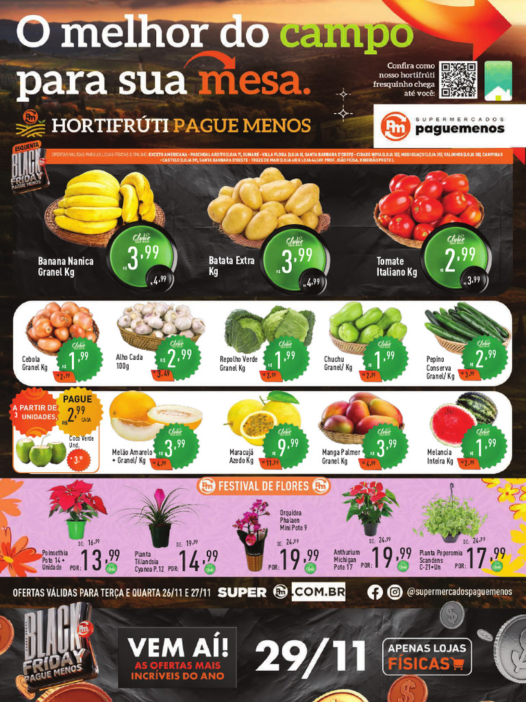 Tabloide FLV Rede GxaqqXH | PDF | Alimentos