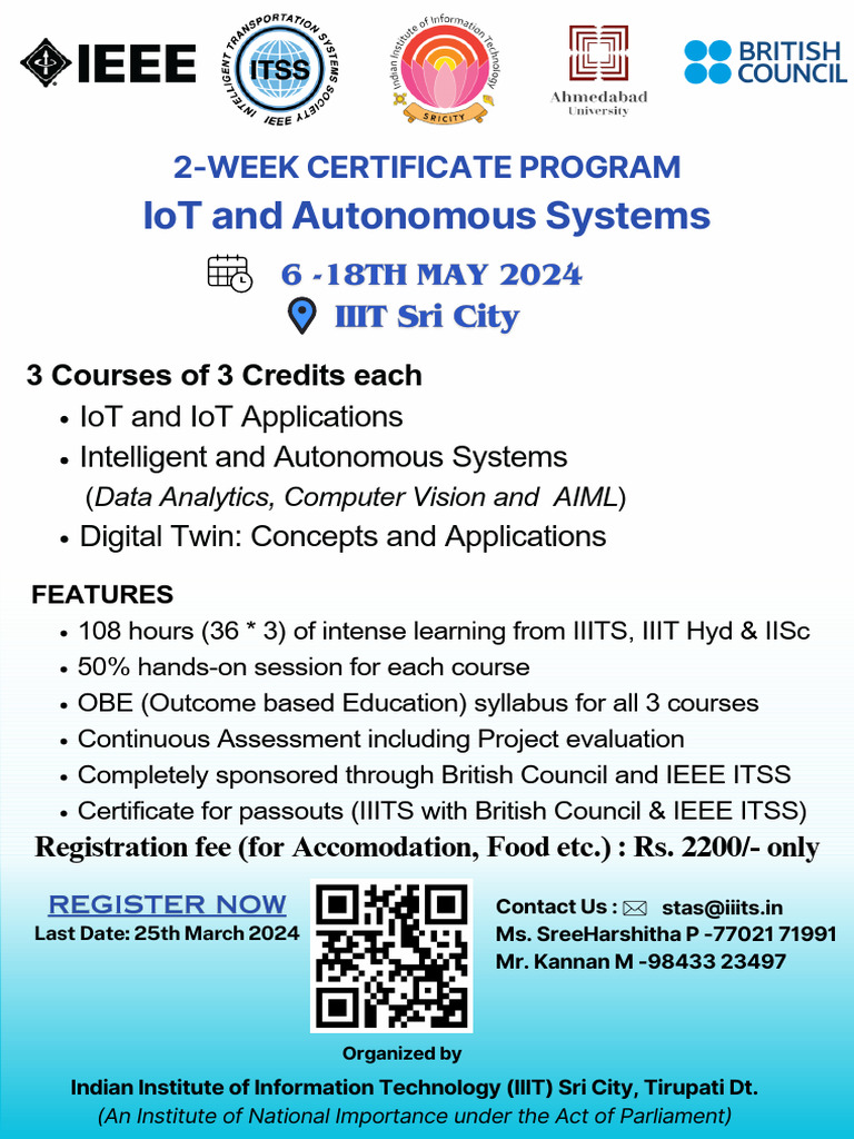 2-Week Certificate Program Poster | PDF