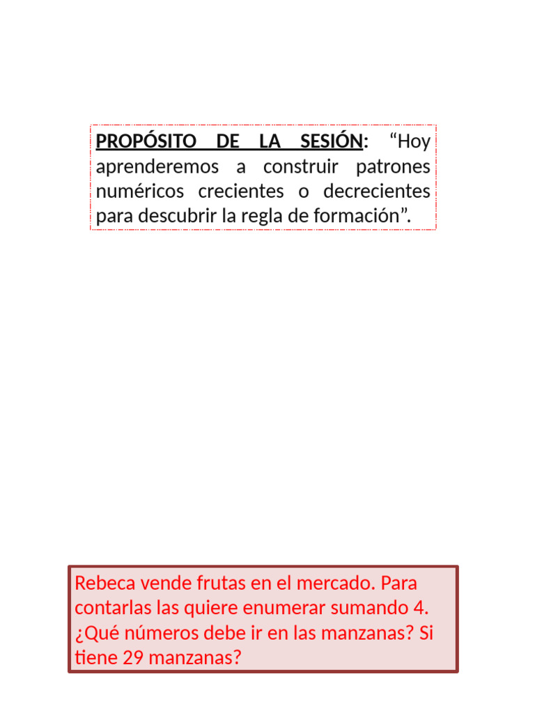 Patrones de Numeros | PDF
