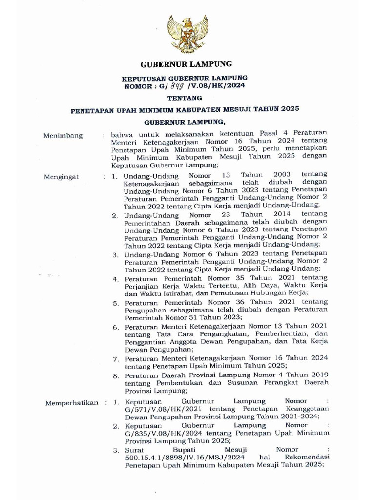 19. Sk Umk Mesuji - 2025 | PDF