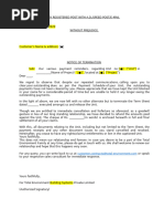 Retention Request Letter PDF | PDF