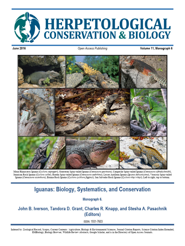 HCB Monograph-6 2016 Small | PDF | Conservation Biology | Galápagos Islands