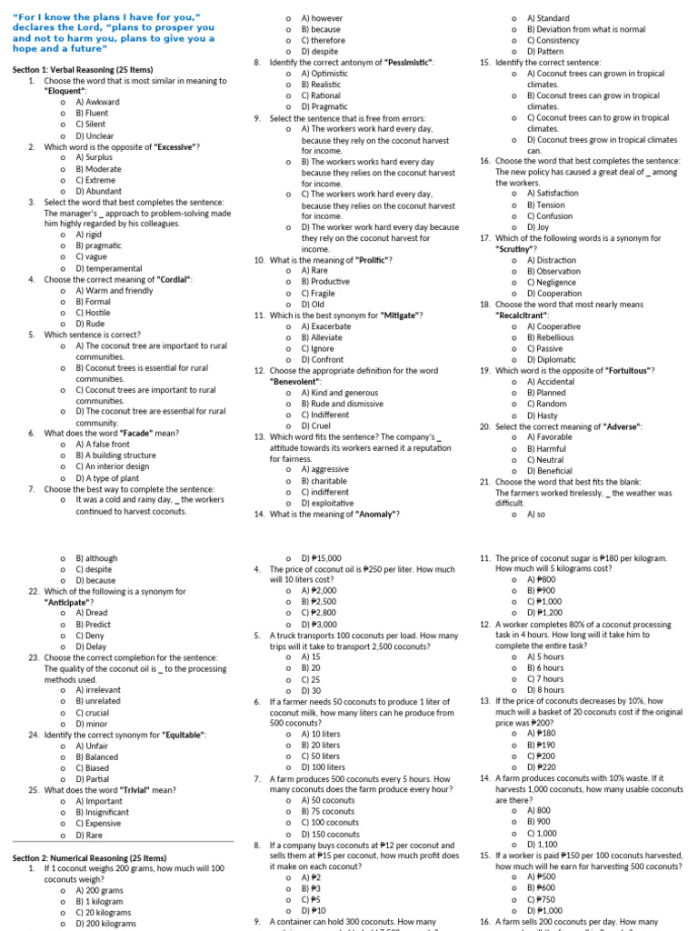 ALEX PSYCHOMETRIC TEST | PDF | Triangle