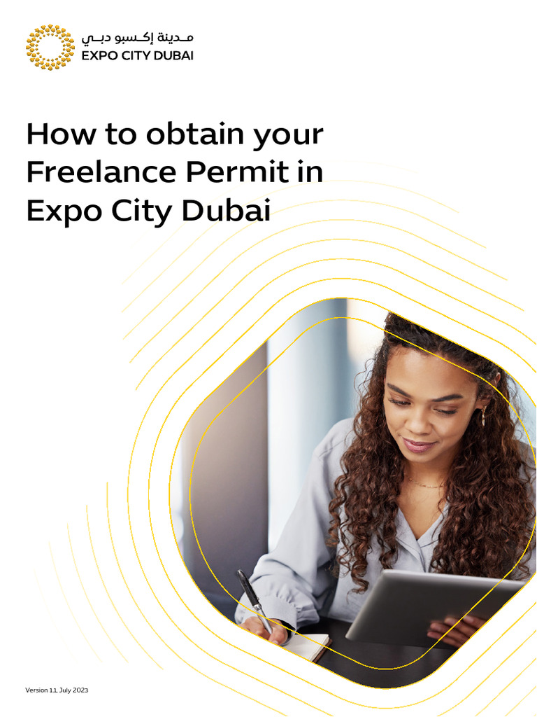 How To Obtain Your Freelance Permit in Expo City Dubai | PDF | Travel ...