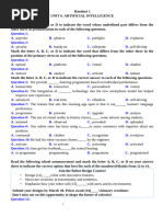 Grade 12 Literacy Sample Assessment Answer Key | PDF