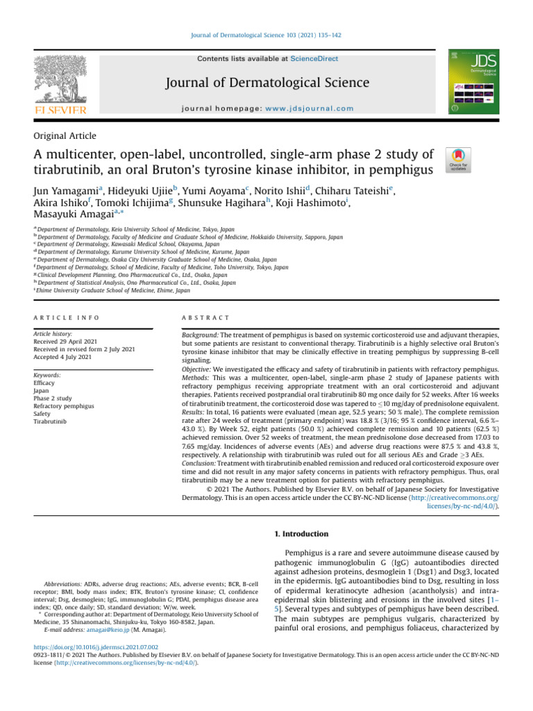 A Multicenter, Open Label, Uncontrolled, Single Ar | PDF | Medical ...