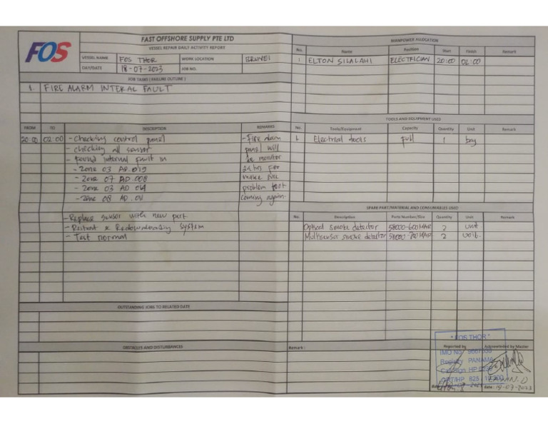 FOS THOR 19 July 2023 | PDF