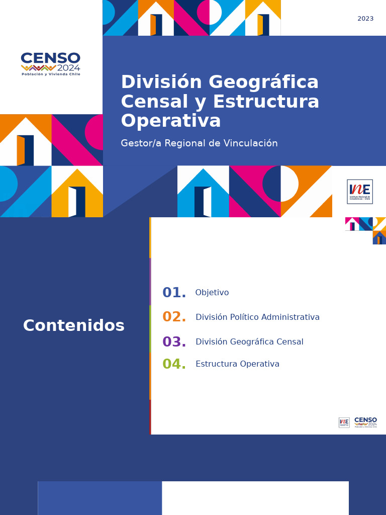 Division Geográfica Censal y Estructura Operativa | PDF