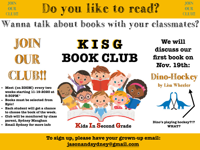 Flyer for Book Club | PDF