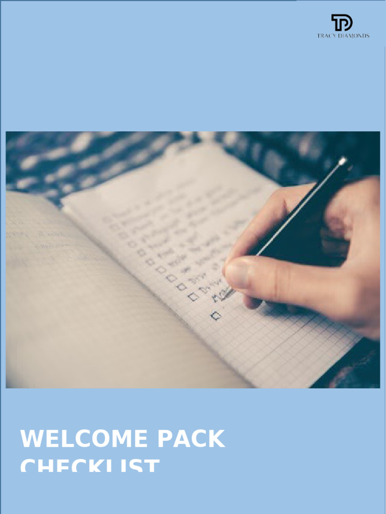 New Employee Welcome Pack Checklist | PDF