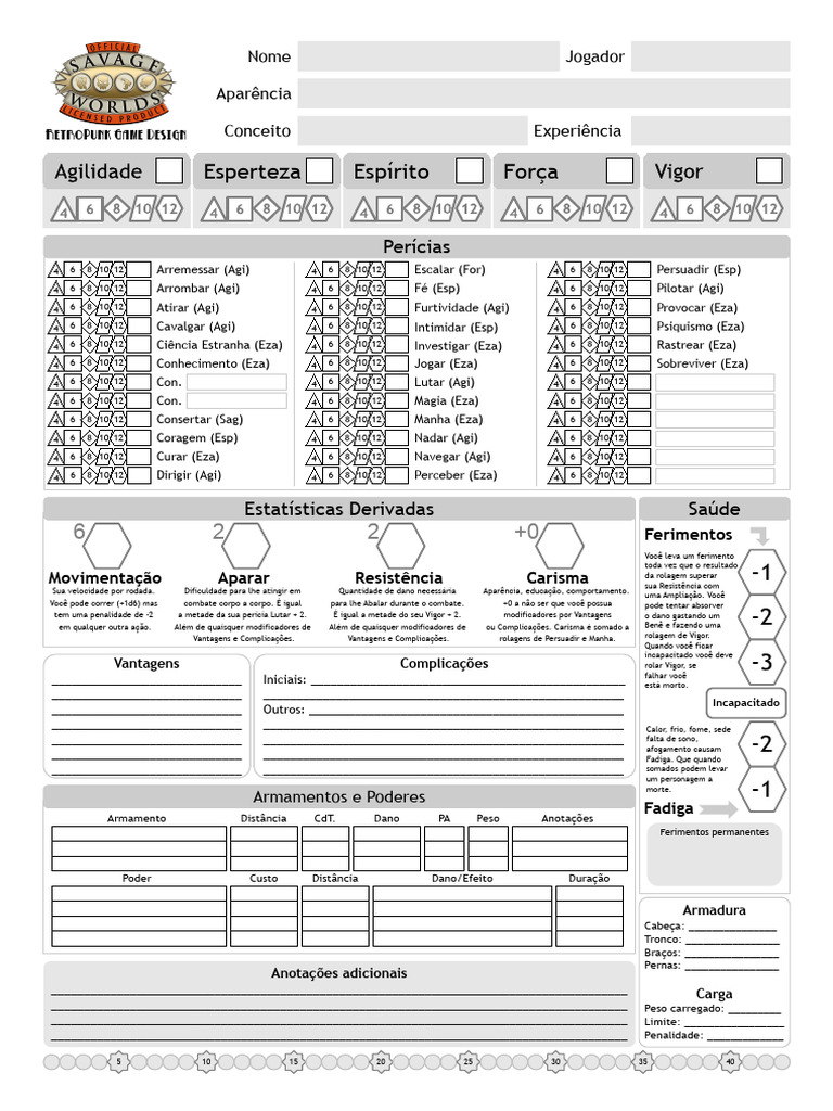 Blood_Pull_ficha_finalizada | PDF