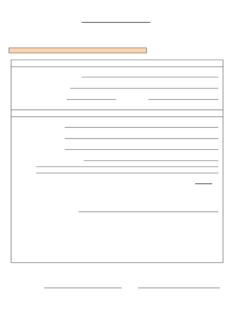 QCI Application Form for Hospital Visits | PDF