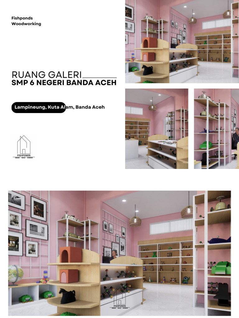 Render Ruang Galeri | PDF