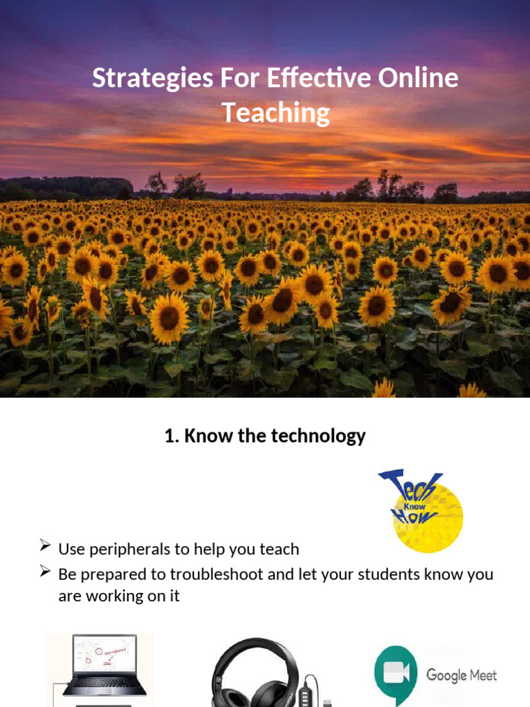 Online Learning | PDF | Educational Technology | Communication