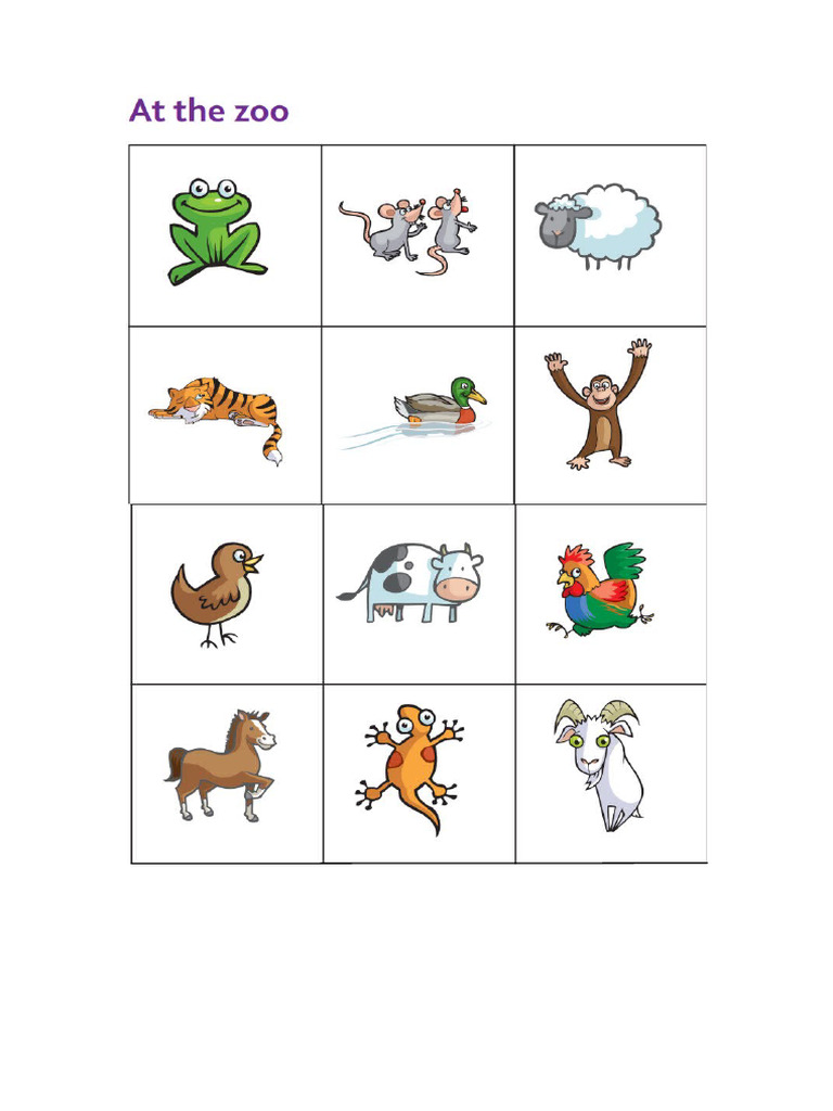 At The Zoo | PDF