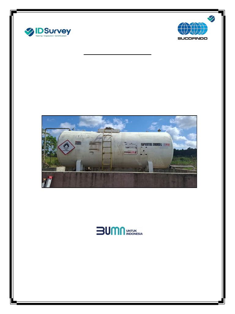 Volume Fuel Tank Fuel Station - Draft Tabel PT DMP 1F | PDF