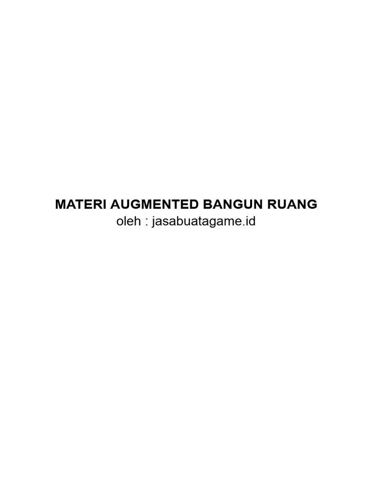Bangun Ruang | PDF