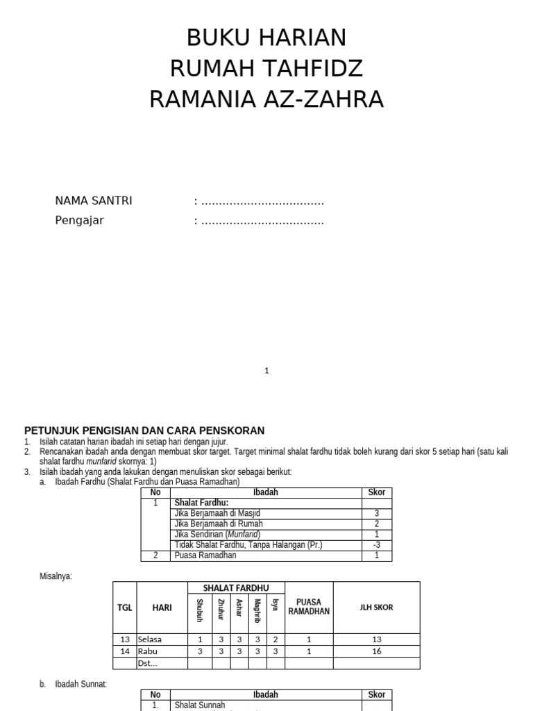 Buku Harian Rma | PDF