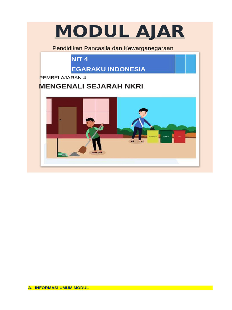 Unit 4 Pb 4 - Ma Ppkn Kls 5 | PDF