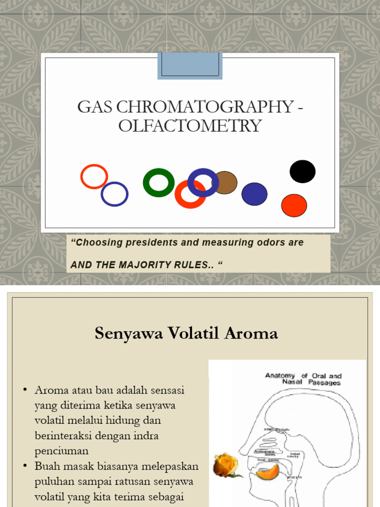5.Dr - Dwi Setyaningsih - GC - MS - Olfactometry | PDF