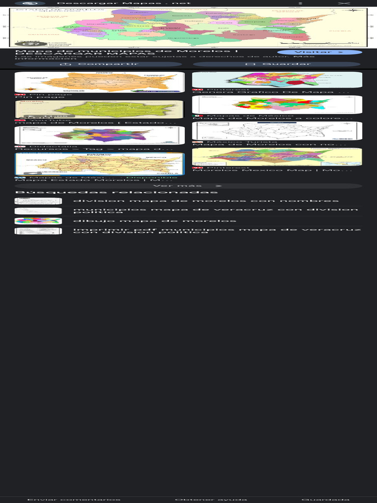 Mapa de Municipios de Morelos | PDF